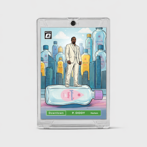 P Diddy Puff Daddy Downtown Style Custom Card Limited Edition Holo Art ...