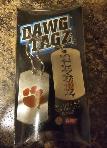 Clemson Tigers Dog Tags | eBay