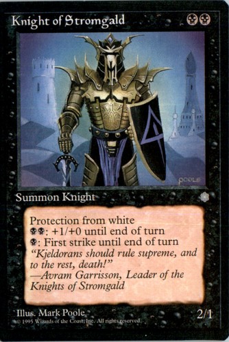 Knight of Stromgald Ice Age ICE Normal NM | eBay