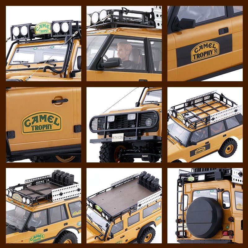 FMS 1:10 Land Rover Crawler Camel Trophy Edition RS - Defender | eBay