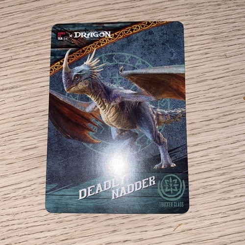 How To Train Your Dragon Kung Fu Tea Trading Card Deadly Nadder | eBay