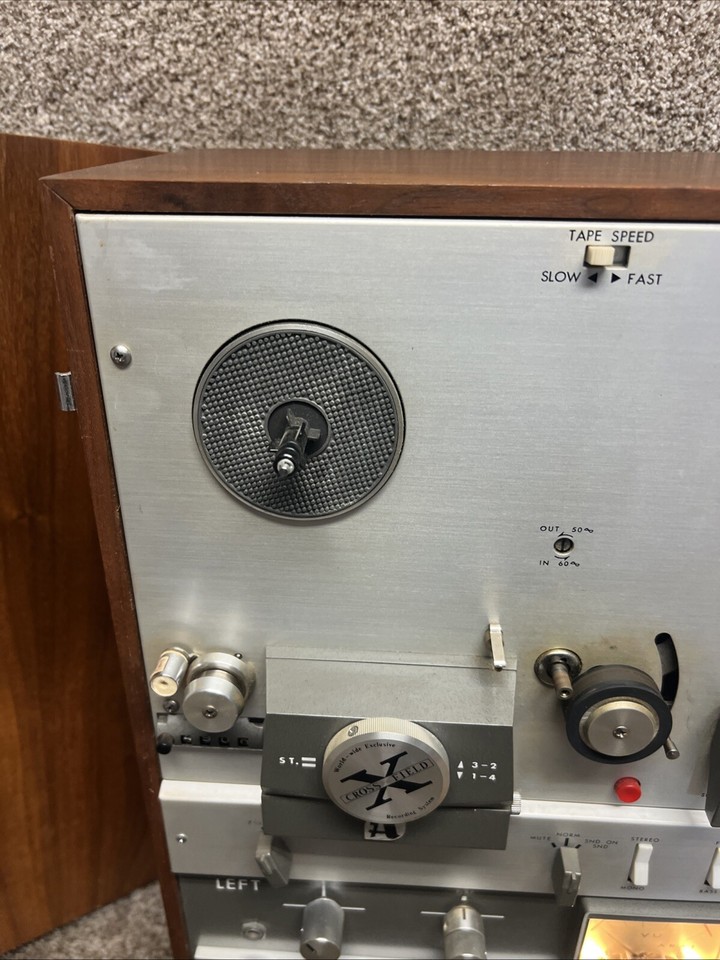 VTG Akai M-9 Reel-to-Reel Tape Recorder Player Solid State Japan 6 Reel ...