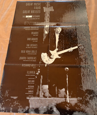 Johnny Thunders Heartbreakers New York Dolls Promo Poster Stations Of ...