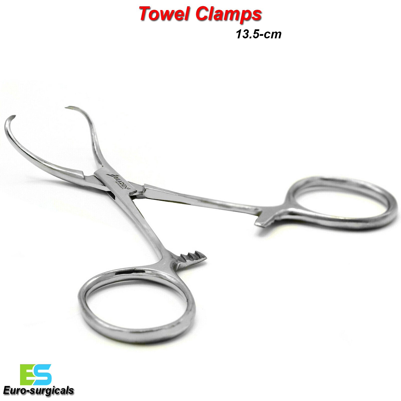 Surgical Veterinary Backhaus Towel Clamps Forceps Dental Instruments CE ...