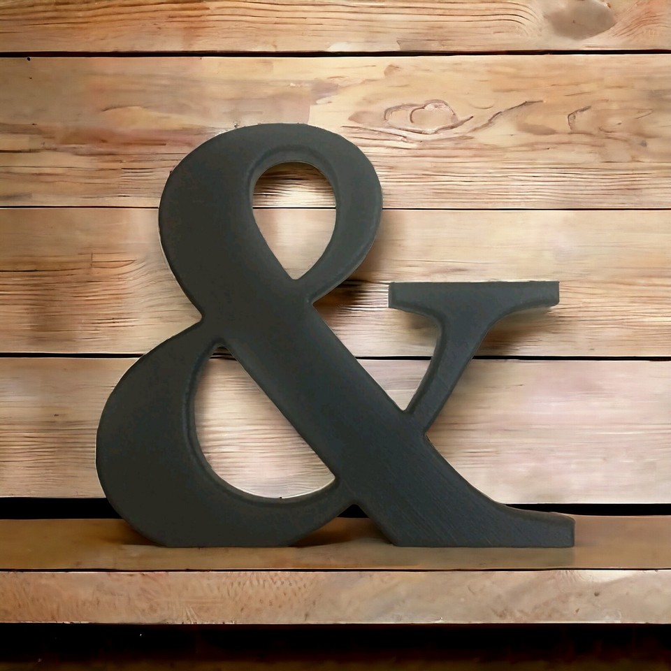 Multipack of 3 Black Letters, Any A-Z, 25cm Large Letters, & signs, Big ...