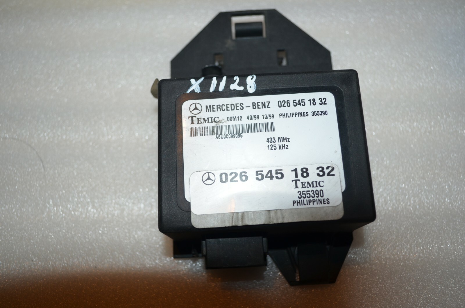 0265451832+MERCEDES+BENZ+IMMO+Immobiliser+Unit+Module+EWS+Temic for ...