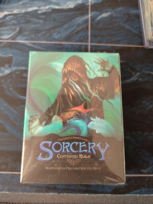 Sorcery contested realm BETA Waveshaper Preconstructed Deck Sealed ...