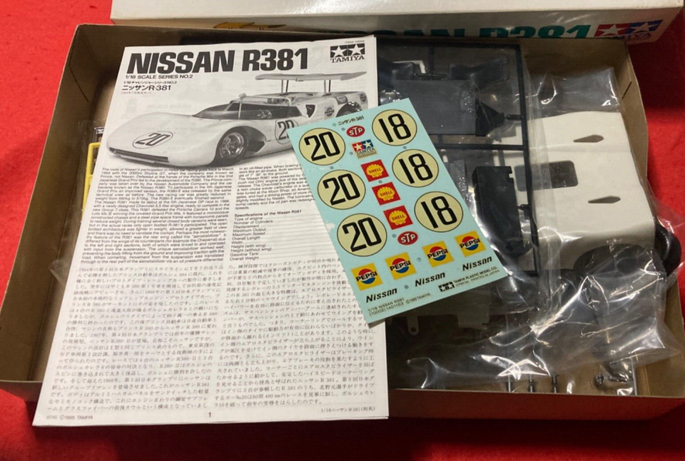 Nissan R381 Tamiya 1/18 | eBay