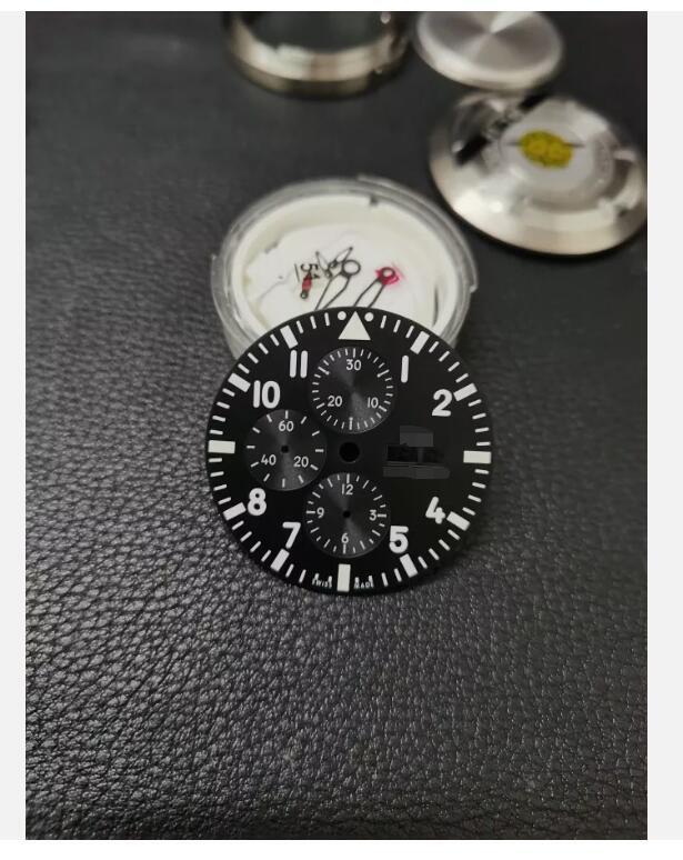 Watch Parts Watch Case Pilot Dial 43mm for IWC ETA 7750 Movement | eBay