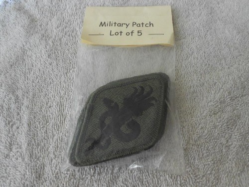 US Army Medical Department & School Patches LOT OF 5 Green Black Torch ...