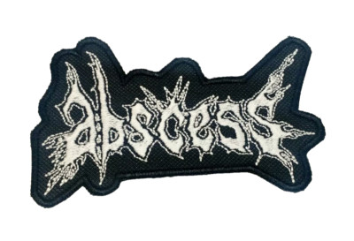 ABSCESS Patch Embroidered Iron/Sew on Death Metal | eBay