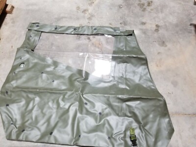 M151 Series SOFT TOP DOOR VINYL RIGHT SIDE 11630502 W/ Window M151A1 ...