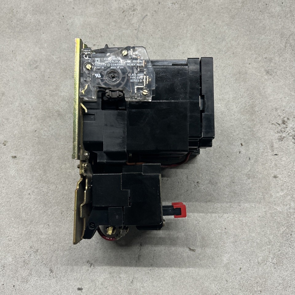 Square D 8536SDG1 NEMA Size 2 Motor Starter 25HP 480V 120V Coil Open ...