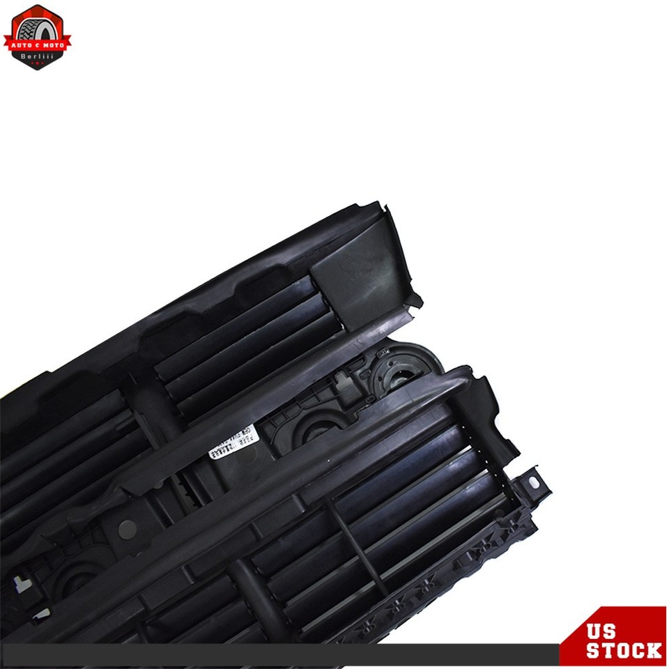 Black Front Radiator Shutter Assembly For 2017 2018 2019 Ford Escape ...