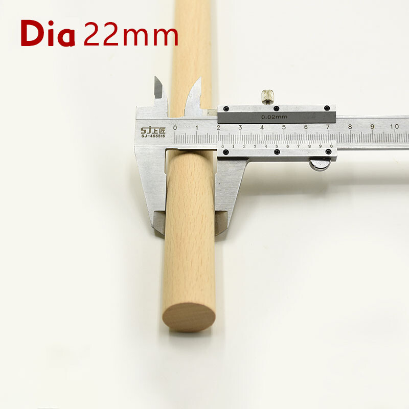 Beech wood 30cm Wooden Dowling Rods Craft Sticks Rods Dowels 6 - 60mm ...