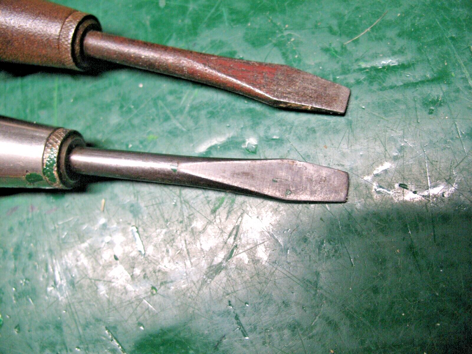 STANLEY YANKEE SCREWDRIVERS (2) No. 2590 & No. 90 STRAIGHT SLOT | eBay