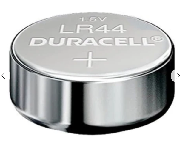 2 X Duracell LR44 3V Lithium Button Battery Coin Cell AG13 A76 for sale ...