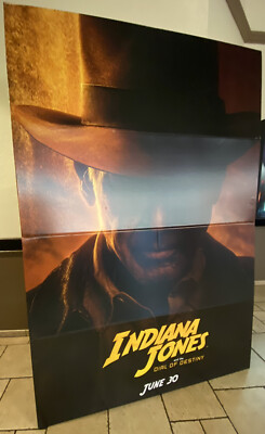 Indiana Jones And The Dial Of Destiny Giant Theatre Display Standee ...