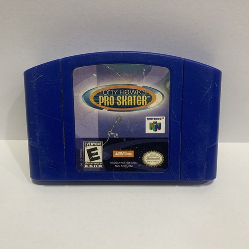 Nintendo 64 Tony Hawk Pro Skater (tested Works) | eBay