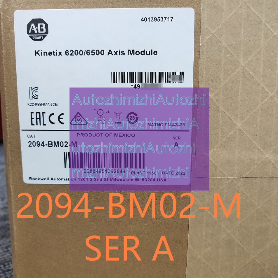 1PC Allen-Bradley 2094-BM02-M Kinetix 6500 15A Servo Axis Power AB ...