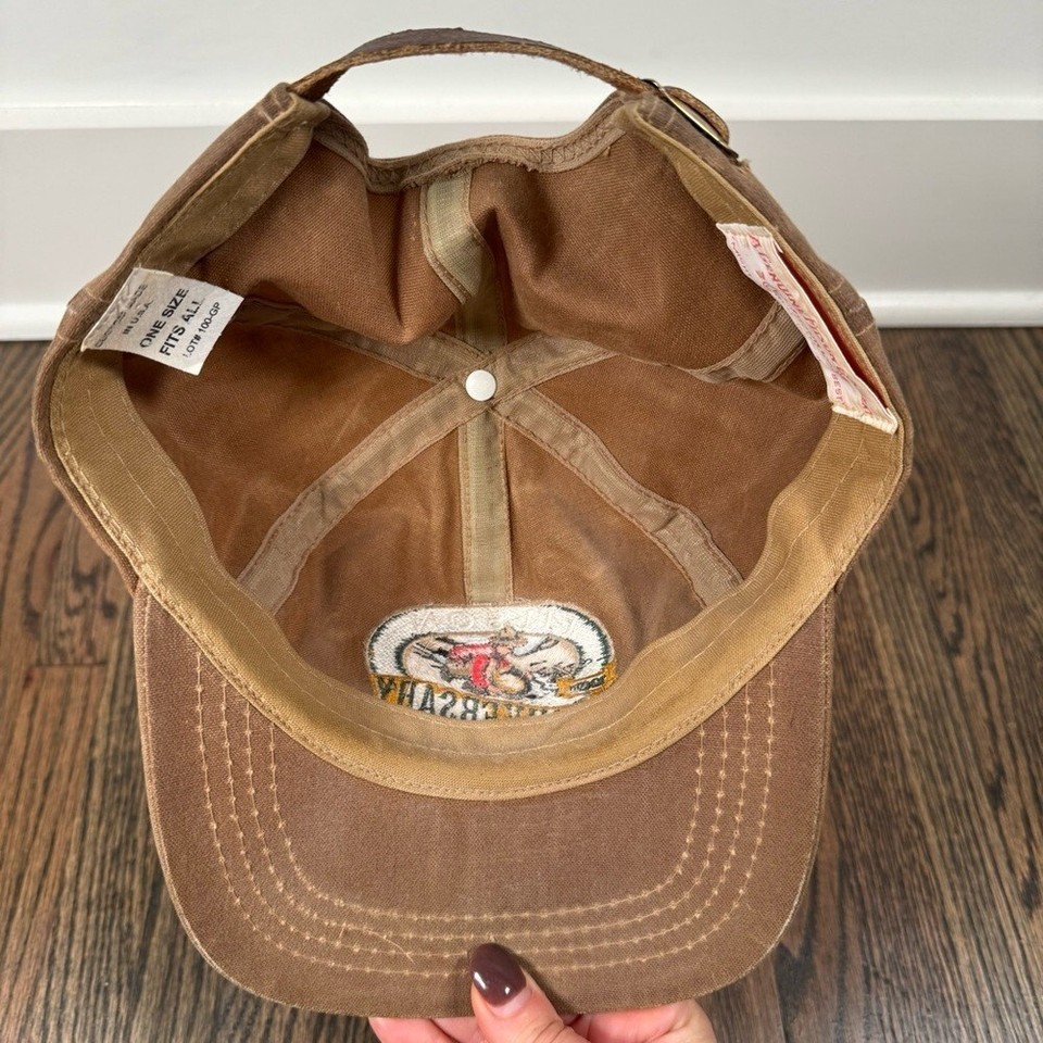 Filson Tin Cloth Waxed 100th Anniversary 1897-1997 Cap Hat | eBay