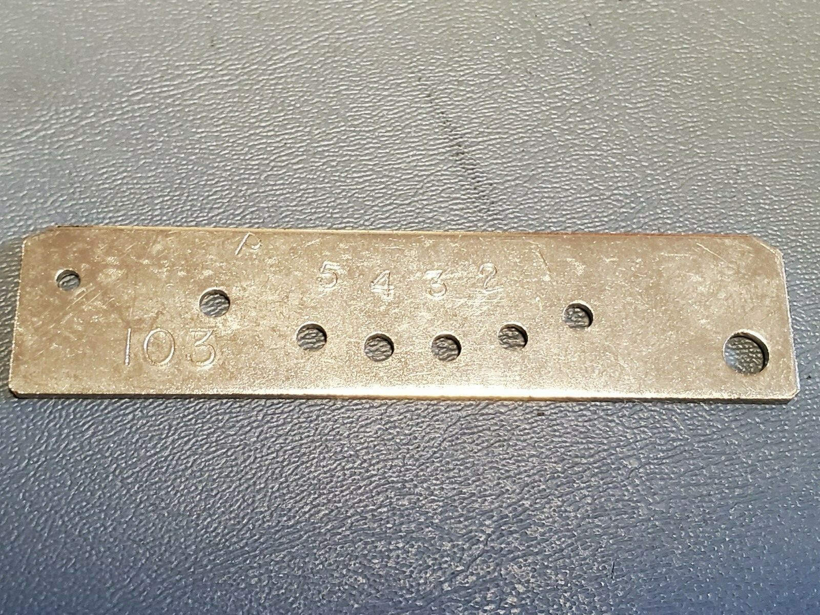 Exacta MK1 Key Cutter/Key Punch Single Spacing Plate Various Ones Sold ...