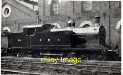 Photo 6x4 Railway 4-4-2 Tank Engine GNR No 65 unknown shed c1910 | eBay UK