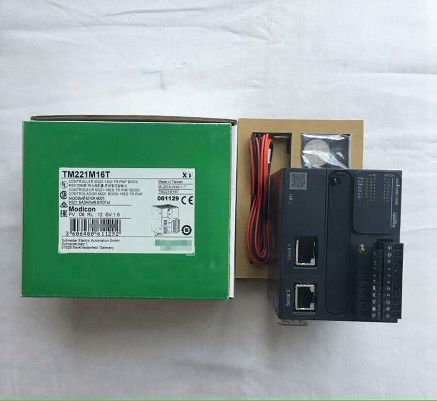 1PCS NEW FIT FOR TM221M16T 16 point input/output PLC programming ...