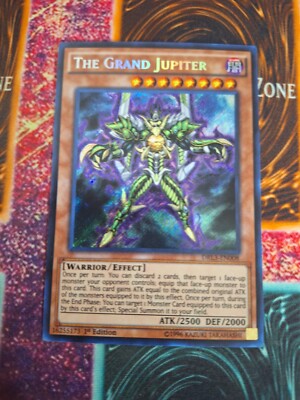 Yu-Gi-Oh! The Grand Jupiter DRL3-EN008 Secret Rare 1st Edition Near ...