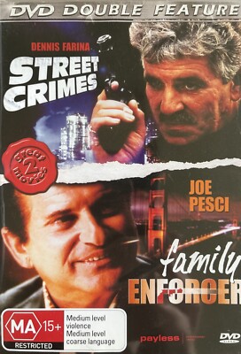 DVD NEW: Street Crimes + Family Enforcer - 1992 + 1976 Double Crime ...