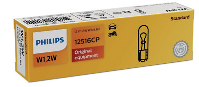 New Philips Globe W12W 12V 10Pack (12516Cp) | eBay