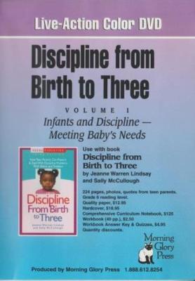 Discipline From Birth To Three: Infants & Discipline Volume 1 DVD VIDEO ...