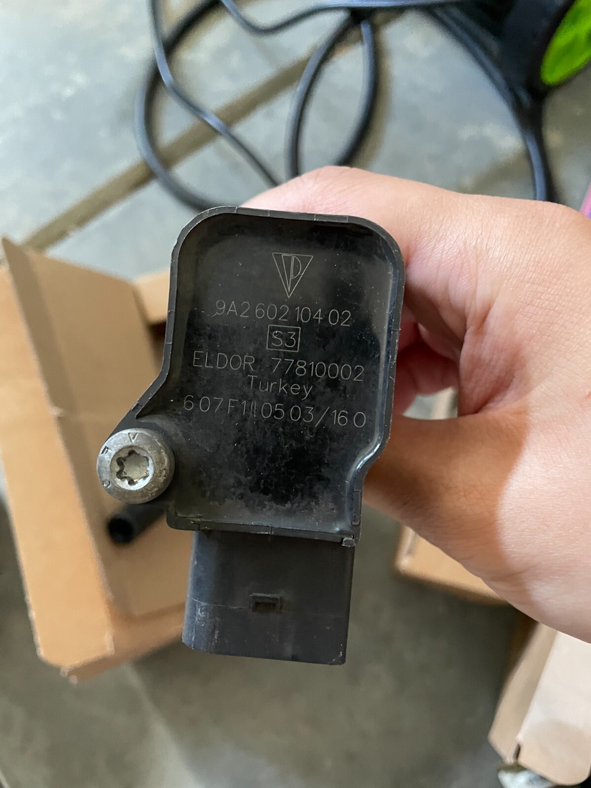 Porsche 991.2 Ignition Coil 9A260210402 9A7905093, Used | eBay