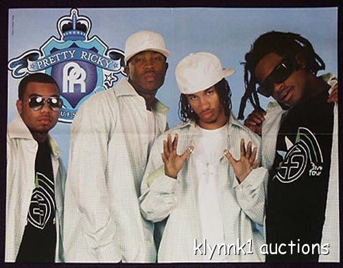 Spectacular Pretty Ricky 3 POSTERS Centerfolds Lot 586A Pretty Ricky ...