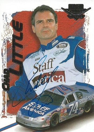 CHAD LITTLE AUTOGRAPHED 2002 WHEELS HIGH GEAR RACING NASCAR PHOTO ...
