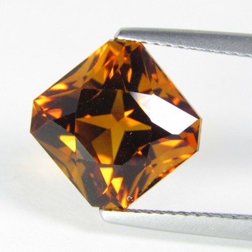 5.45Cts Stunning Natural Citrine 10mm Barion Cut Loose Brazil Gemstone ...