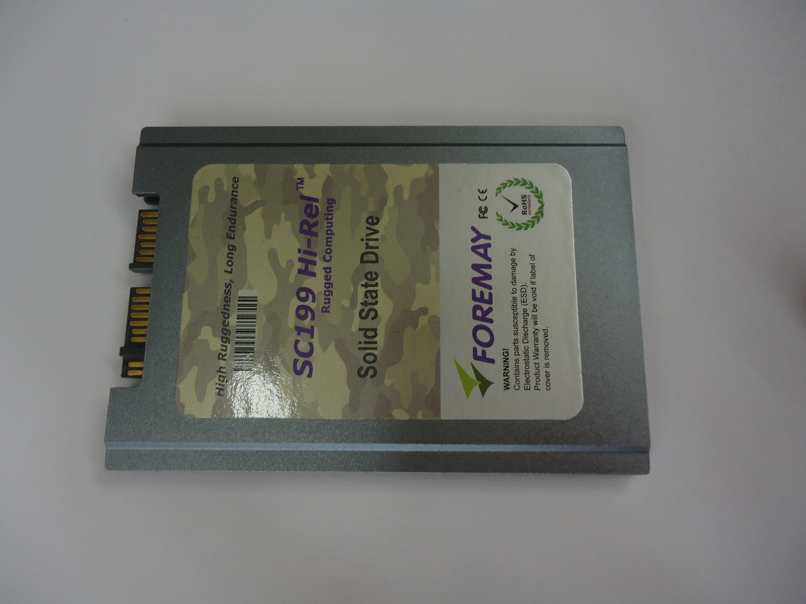 SC199 Hi-Rel SSD, FOREMAY, RUGGED COMPUTING SOLID STATE DRIVE, BRAND ...