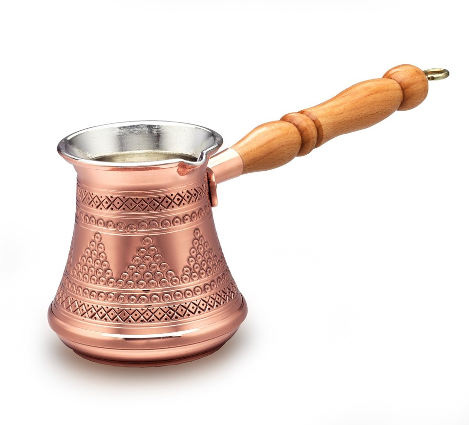 Thickest Solid Copper Turkish Arabic Coffee Pot Stovetop Coffee pot | eBay