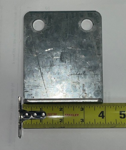 (10) Pallet Racking Universal Foot Plates for Uprights, Nuts and Bolts ...