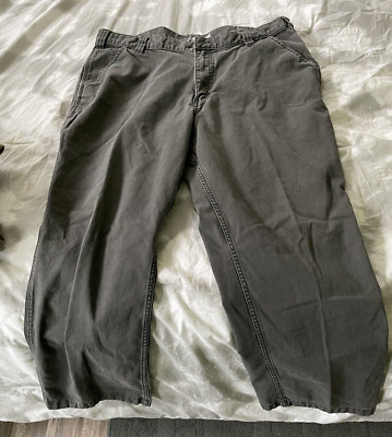Men's 40x30 CARHARTT 102291 Relaxed Fit Rugged Flex Carpenter Work Pant ...