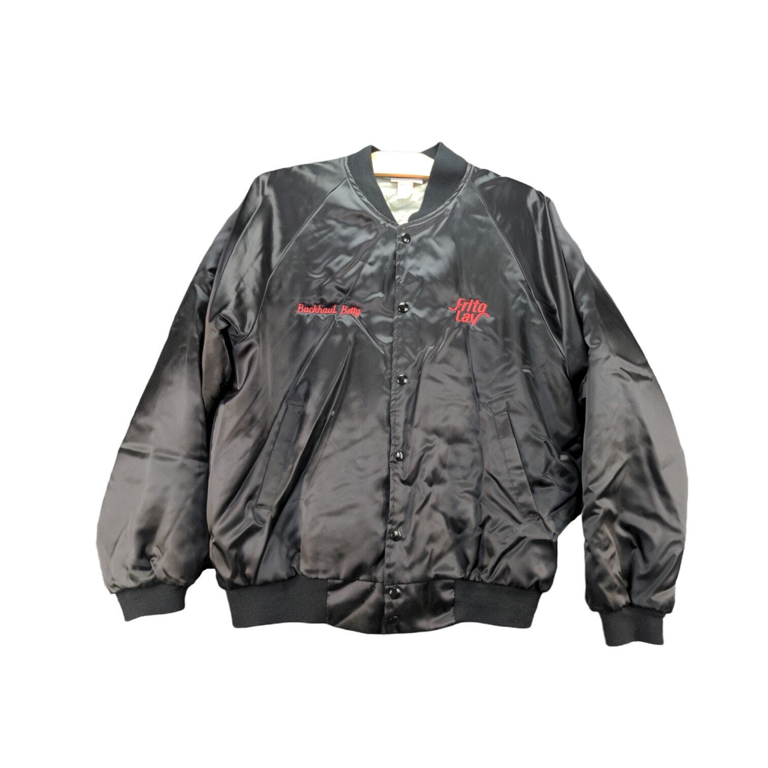 Vintage Hartwell Frito Lay Bomber Jacket Size Large 4… - Gem