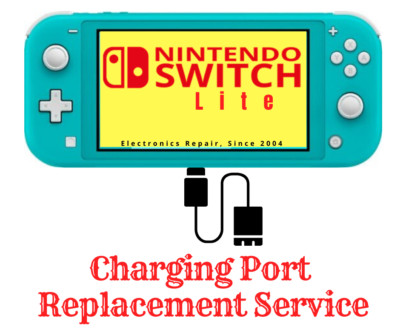 Nintendo Switch Lite USB Type C Charging Port Part Repair Replacement ...