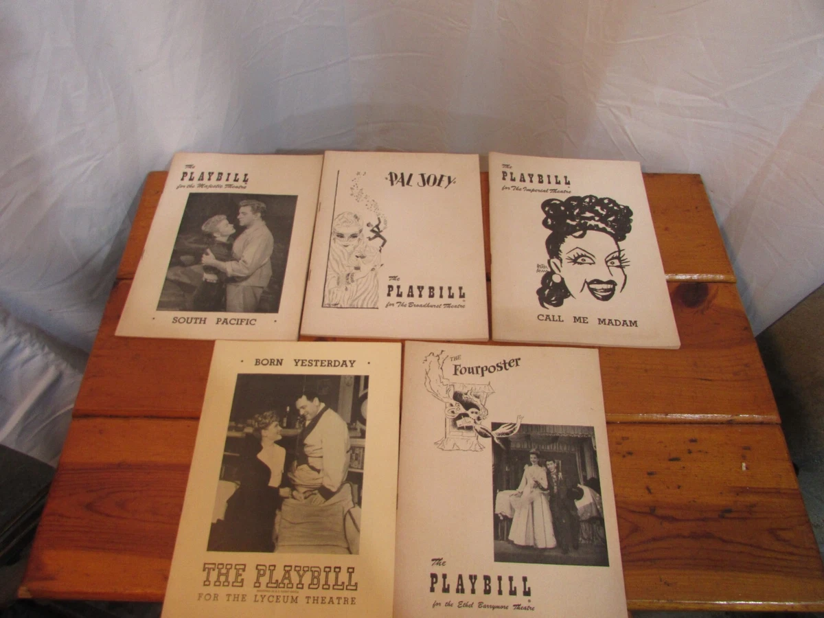Vintage Broadway Playbills