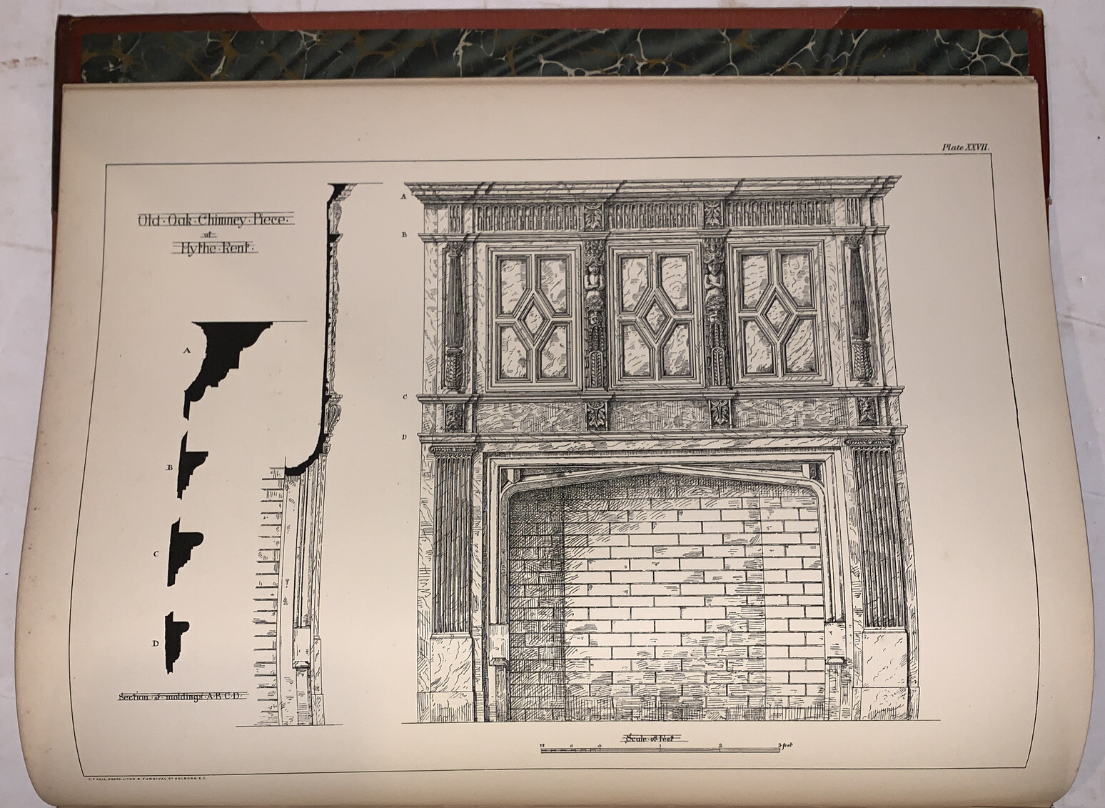 GERALD LODER 1st BARON WAKEHURST COPY, HOUSES & CARVED OAKWORK, FOLIO ...
