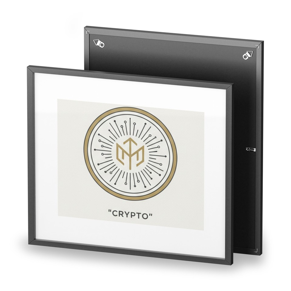 Crypto Coin Logo Framed Poster | Matte | eBay UK