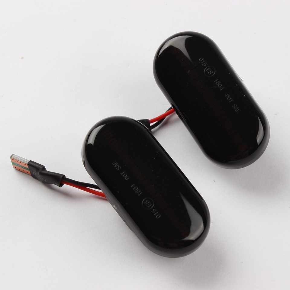 2 PCS Turn Signal Light 2 PCS Waterproof More Safety 12V DC 50000hours ...