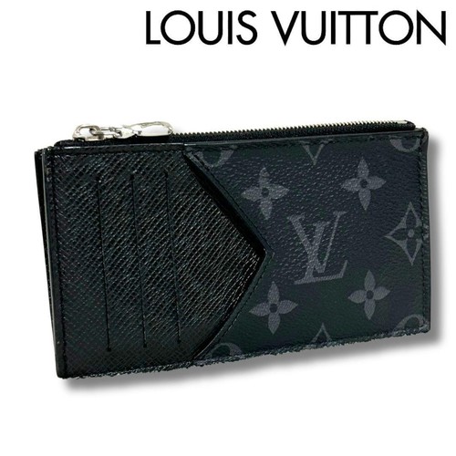 Good Auth LOUIS VUITTON M30271 Coin Card Holder Taigarama Monogram ...