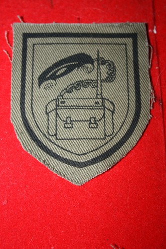 RHODESIAN RHODESIA ARMY PFUMO RE VANHU RADIO OPERATOR CLOTH PRINTED ...