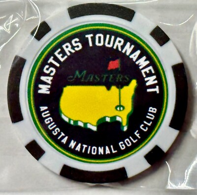 Masters Tournament - Augusta National Golf Club - Poker Chip - Golf ...