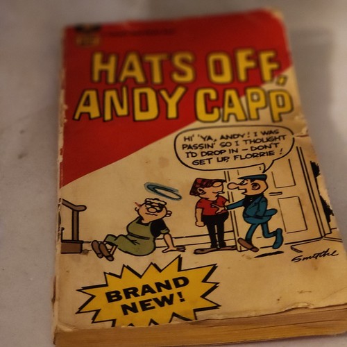 Hats Off, Andy Capp by Reg Smythe 1968 Fawcett Vintage Paperback Comic ...